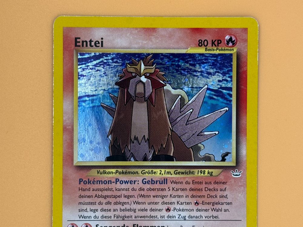 Entei 6/64 Holo Pokémon Neo Revelation ab 1.- (Gebraucht) in Uster für ...