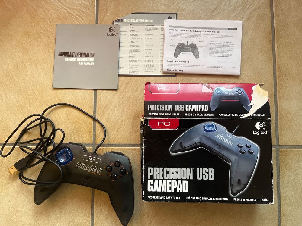 Controller/Manette Logitech Precision USB Gamepade pour PC | Kaufen auf ...