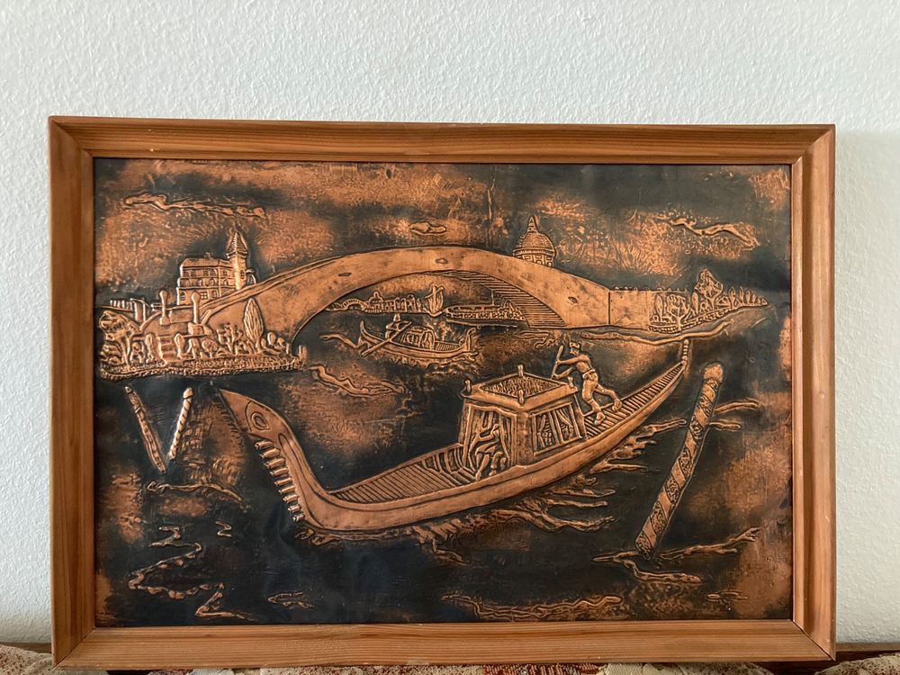 Tableau de Michel…1964 en cuivre (D'occasion) à Marly pour CHF 15 ...