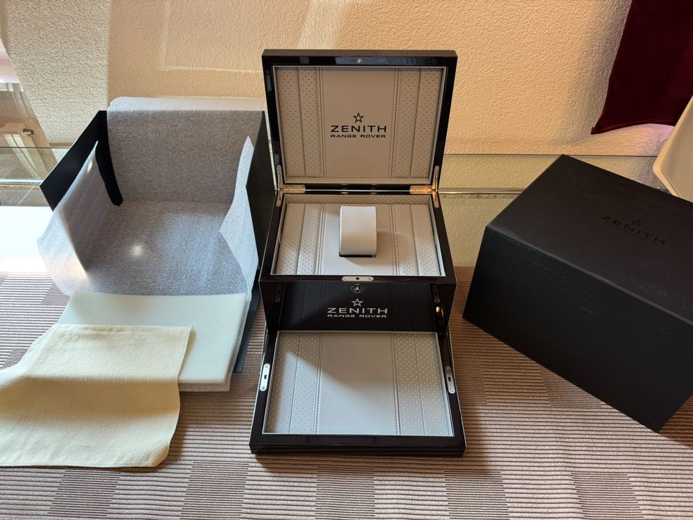 Zenith Range Rover Uhren Box kann auch als Jewerly Box (Neu (gemäss Beschreibung)) in Rorschach ...