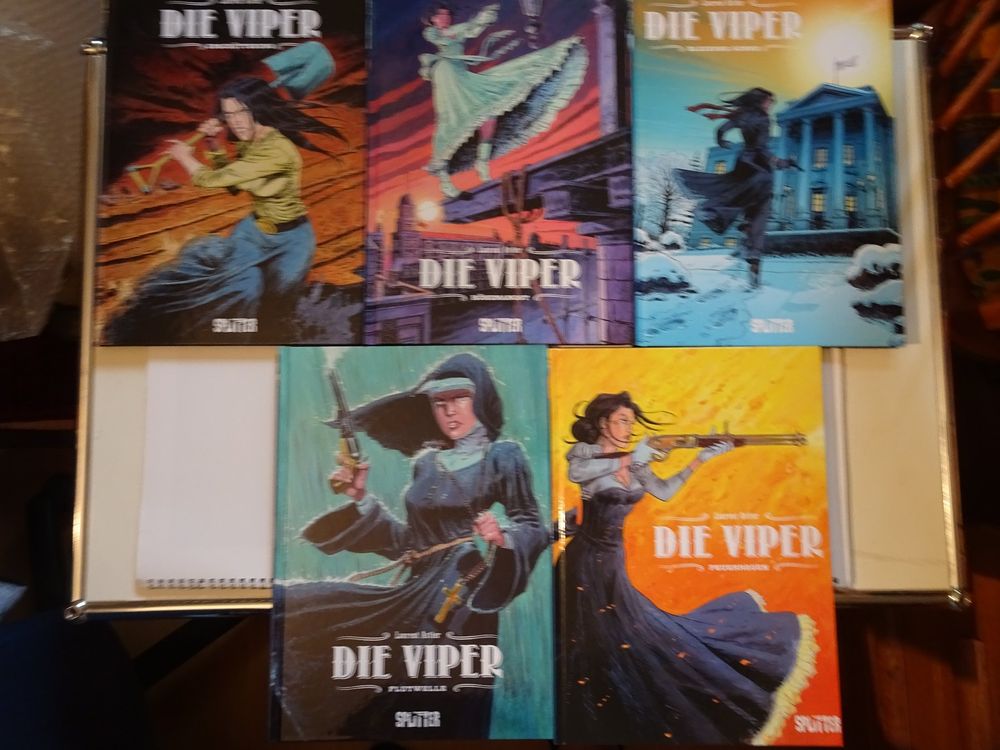 DIE VIPER BAND 1 - 5 KOMPLETT VON LAURENT ASTIER (Gebraucht) in ...
