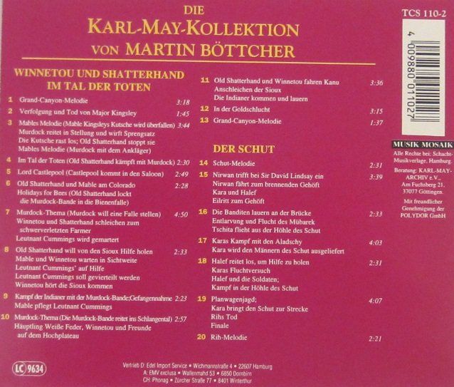 Martin Böttcher - Karl May - Im Tal der Toten / Der Schut (Gebraucht ...