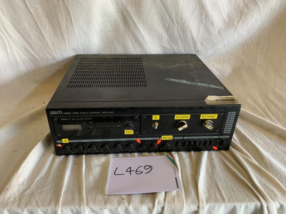 InterM Pam-120 Public Adress Amplifier (L469) (Gebraucht) in Däniken SO für CHF 49 – mit ...