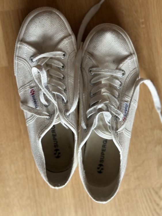 Superga 2740 PLATFORM Beige Natural (Gebraucht) in St. Gallen für CHF 1 ...