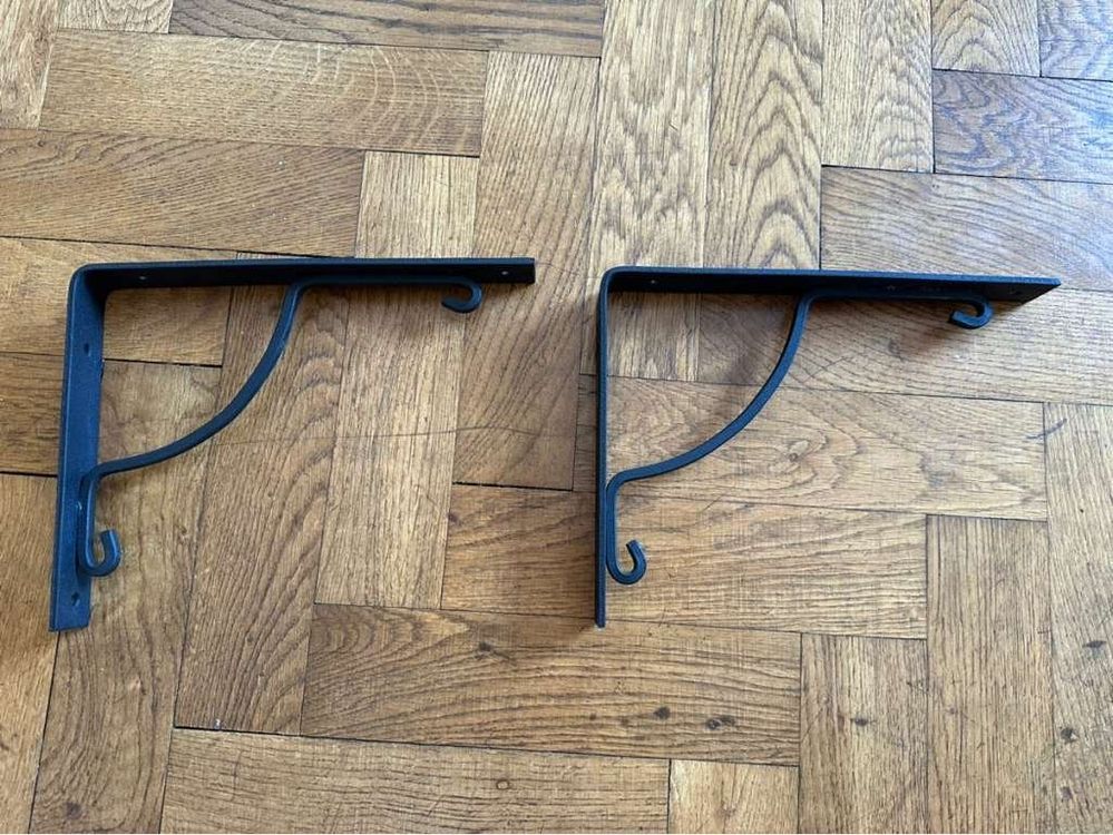 2x IKEA EKBY HALL REGALHALTER REGALKONSOLE WANDREGAL WINKEL | Kaufen ...