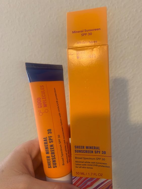 Good Molecules Sheer Mineral Sunscreen SPF 30,Neu | Kaufen auf Ricardo