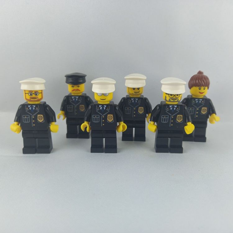 LEGO City - Polizei Minifiguren - Set mit 6 stk. - Set. 1 | Kaufen auf ...