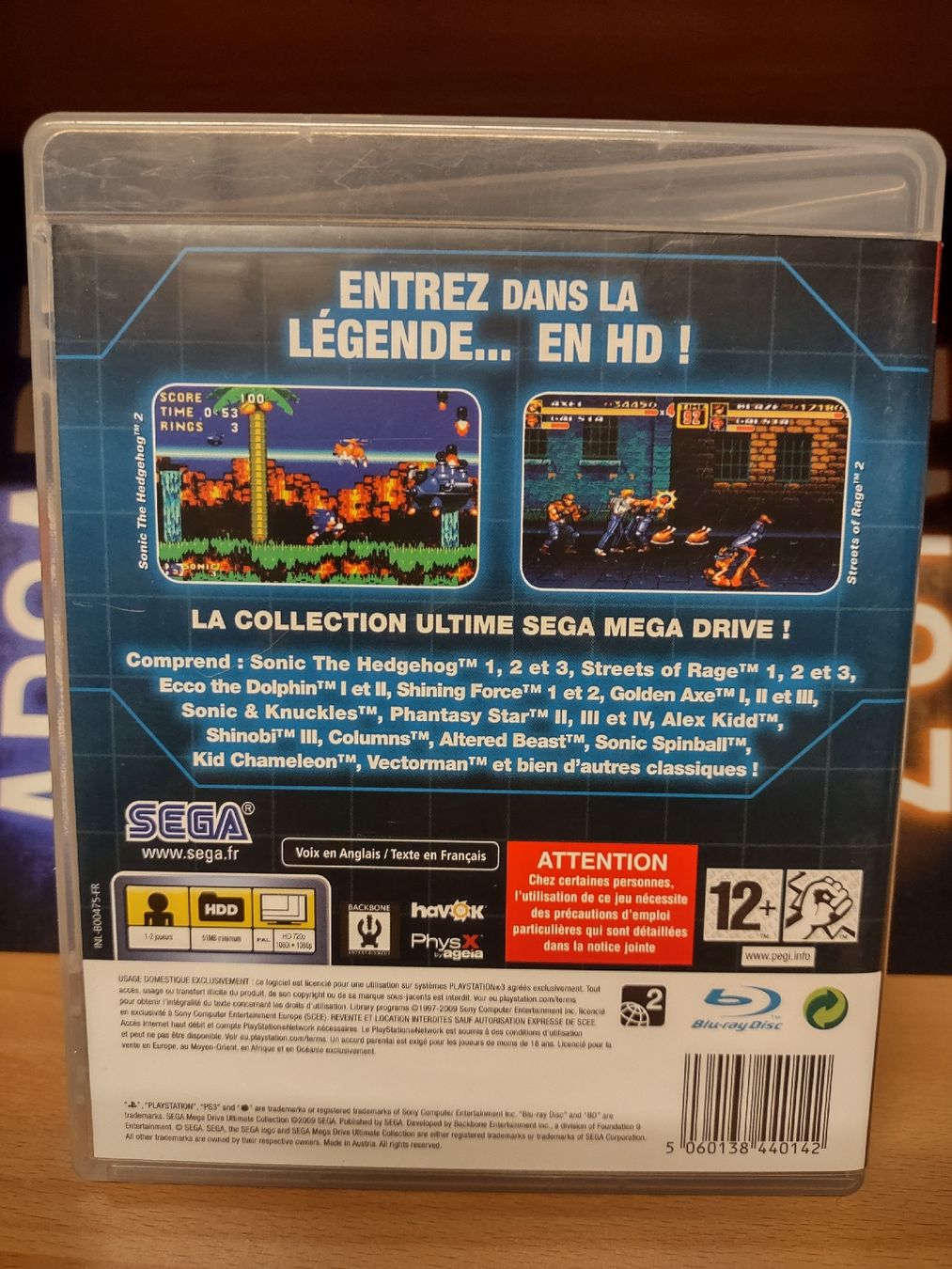 Sega Mega Drive Collection PS3 - 40 jeux vintage ! (Gebraucht) in fribourg für CHF 24 – mit ...