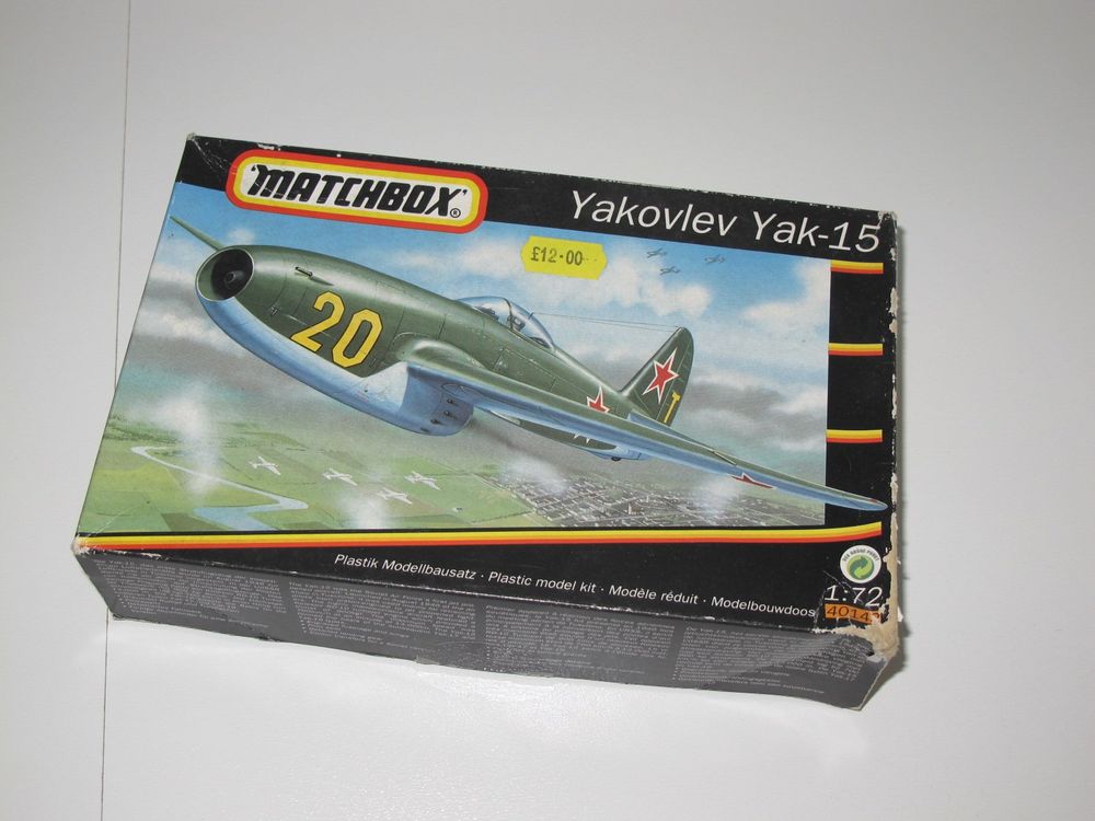 1/72 Matchbox Yakovlev Yak-15 | Kaufen auf Ricardo