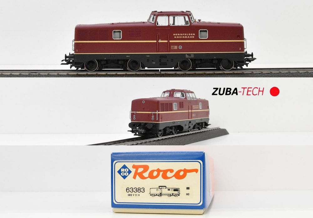 Roco 63383 Diesellok V31 HKE H0 Analog GS mit OVP (Gebraucht) in St ...