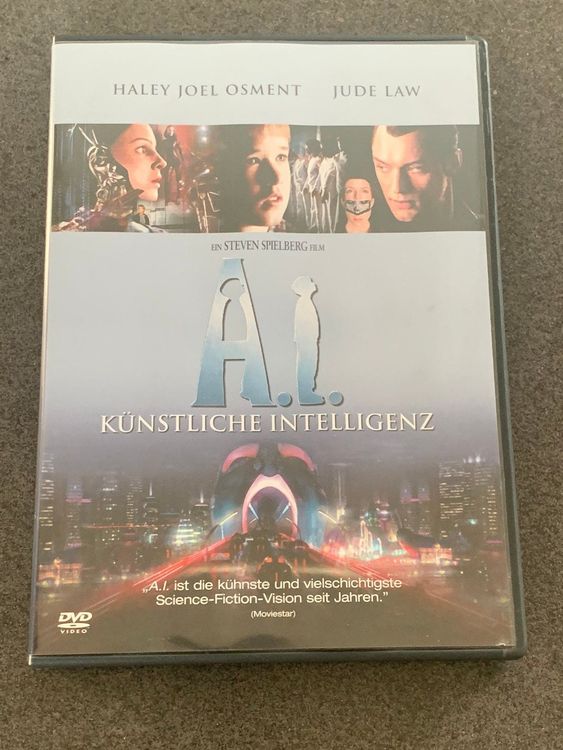 AI künstliche Intelligenz 2 DVD's 2001 EN / DE / E (Gebraucht) in Fribourg für CHF 1 – mit ...