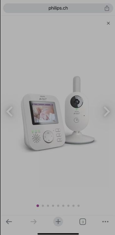 Philips Avent Advanced Digitales Video-Babyphone SCD833 | Kaufen auf ...