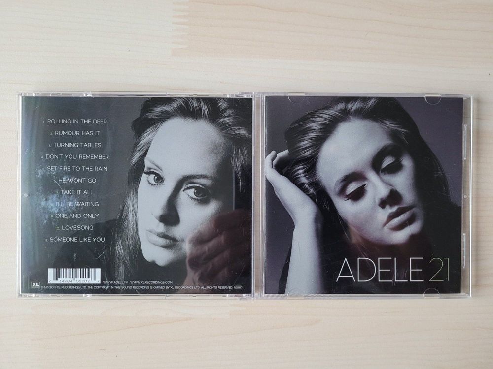 CD Adele - 21, 2011 (Gebraucht) in Nebikon für CHF 0.5 – mit Lieferung auf Ricardo kaufen