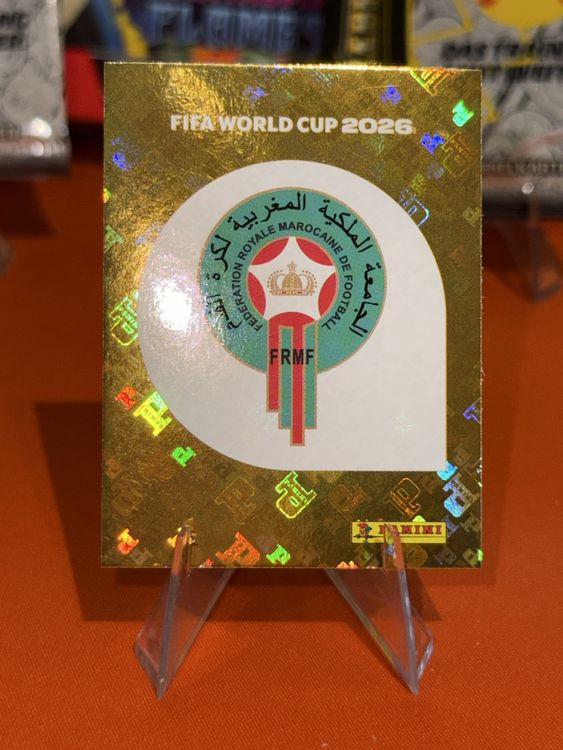 FIFA WORLD CUP 2026 Sticker Panini Marokko 40-60 Zeichen (Neu (gemäss ...