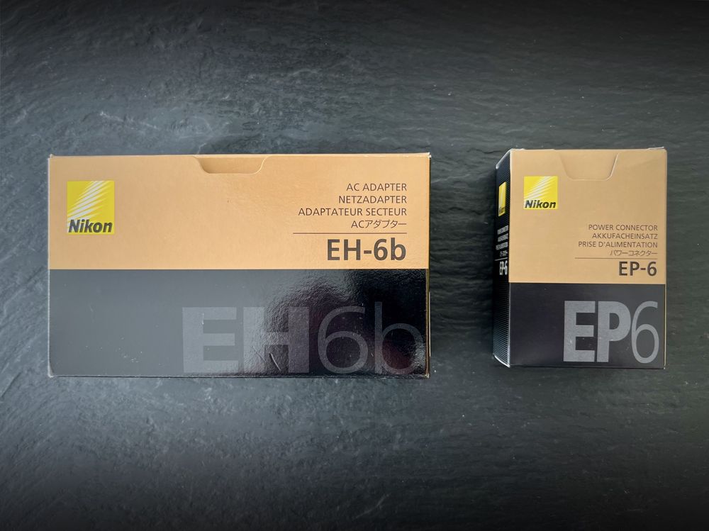 Original Nikon AC-Adapter EH-6b/EP-6 zu DSLR D4, D4S, D5, D6 (Neu (gemäss Beschreibung)) in ...