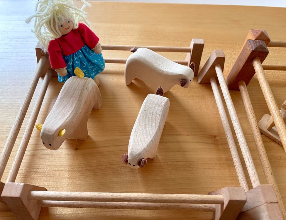 29 teiliges Trauffer Set, Bauernhoftiere und Zaun (Gebraucht) in ...