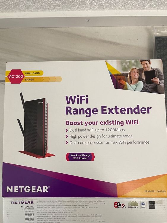 Netgear AC1200 Dual Band WiFi Range Extender - EX6200 (Gebraucht) in ...