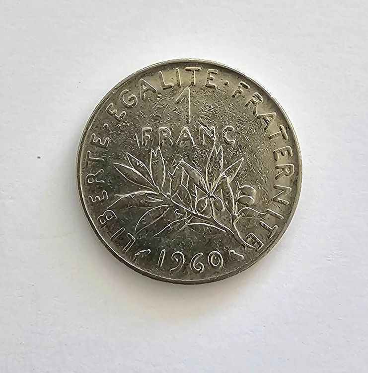 1960 France 1 Francs | Kaufen auf Ricardo