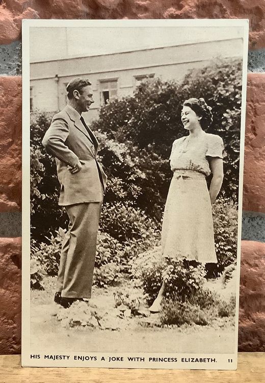 Alte AK - QUEEN ELIZABETH & KING GEORGE VI - Royal Family (Gebraucht ...