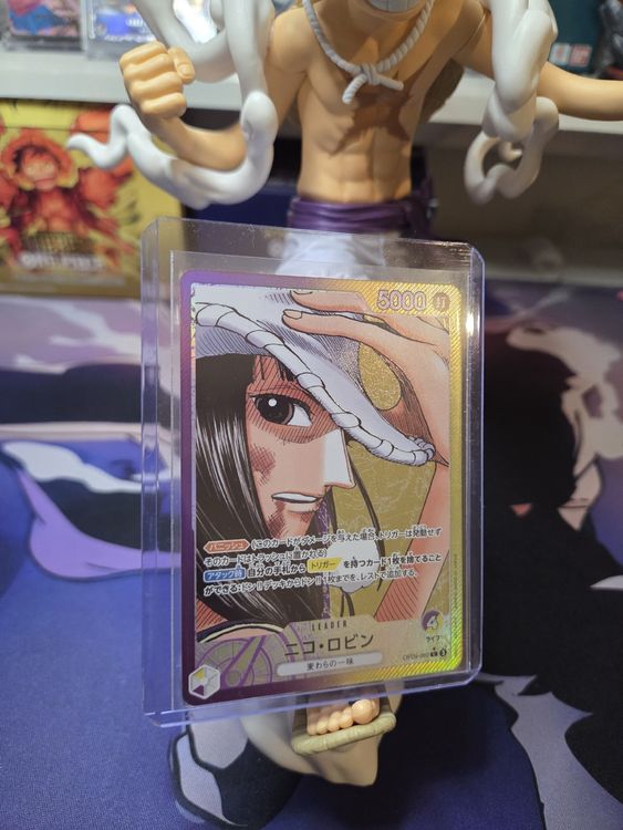 One Piece Card Game OP09-062 Nico Robin L Alt Para Leader (Neuf (Voir ...