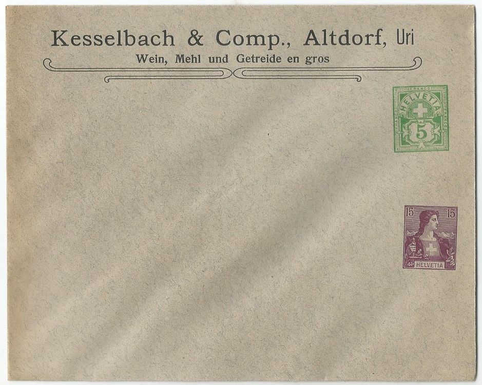 ** FIRMENUMSCHLAG KESSELBACH & COMP. ALTDORF / URI ** | Kaufen auf Ricardo