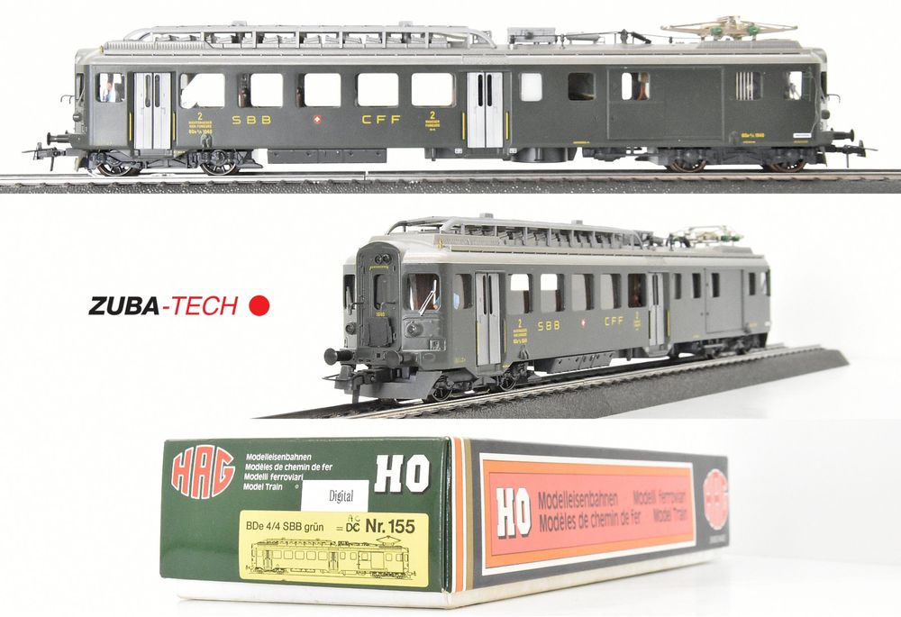 HAG 155 Triebwagen BDe 4/4 SBB H0 WS Digital mit OVP (Gebraucht) in St. Gallen für CHF 292 – mit ...