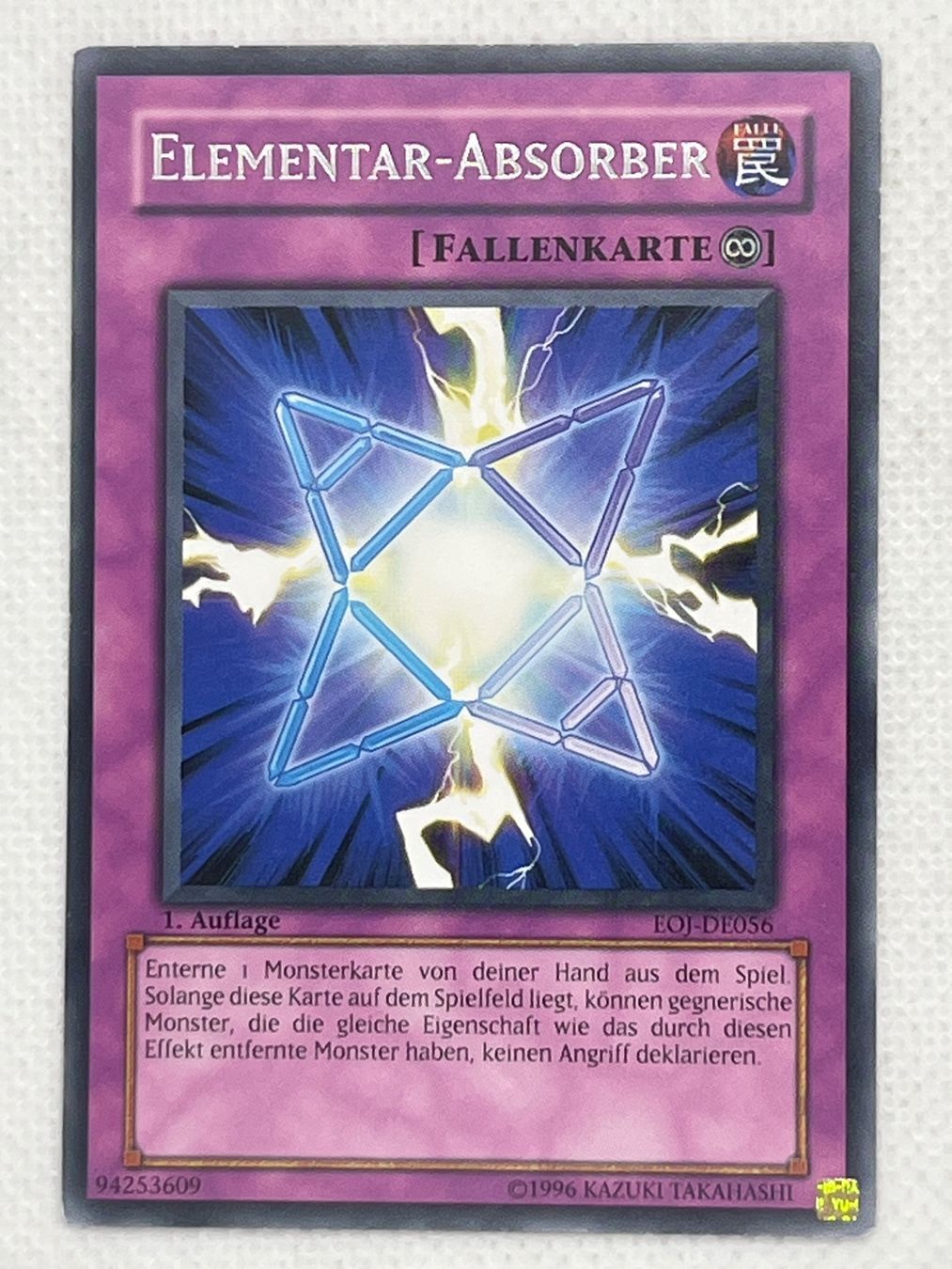 Yu-Gi-Oh! Karte: Elementar-Absorber, 1. Auflage, DE056 top (Gebraucht ...