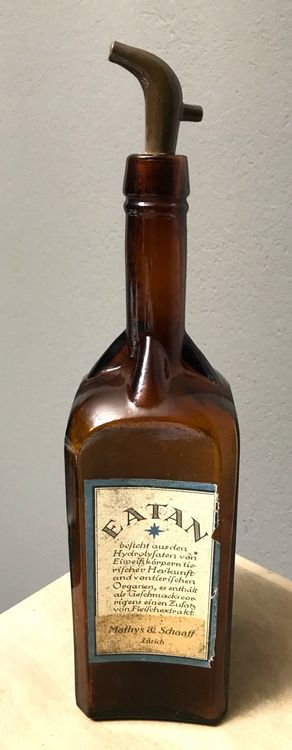 Antike Glasflasche 1930er-Jahre EATAN Deko Apotheke Küche (Gebraucht ...