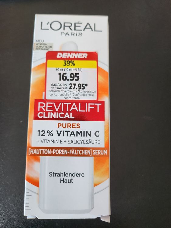 L'OREAL REVIALIFT CLINICAL 12% VITAMIN C UV NEU NEU (Neu und ...