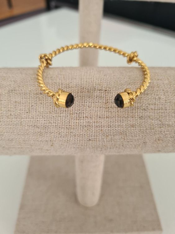 Armreif Pompidou gold mit Stein | Kaufen auf Ricardo