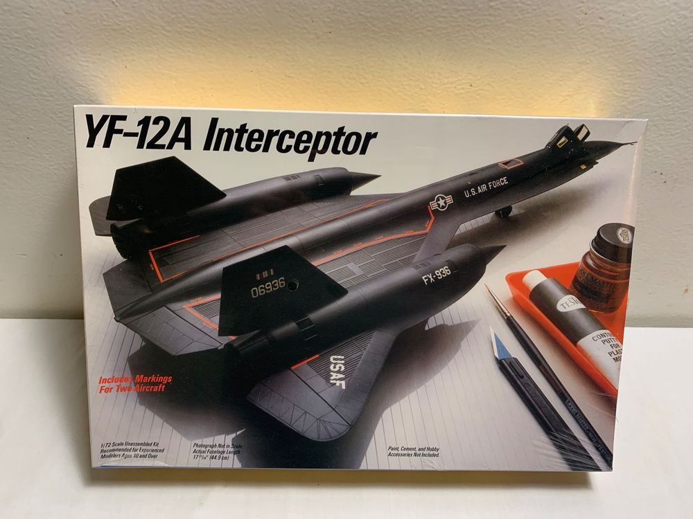 Maquette d’avion Italeri 1/72 YF-12A | Acheter sur Ricardo