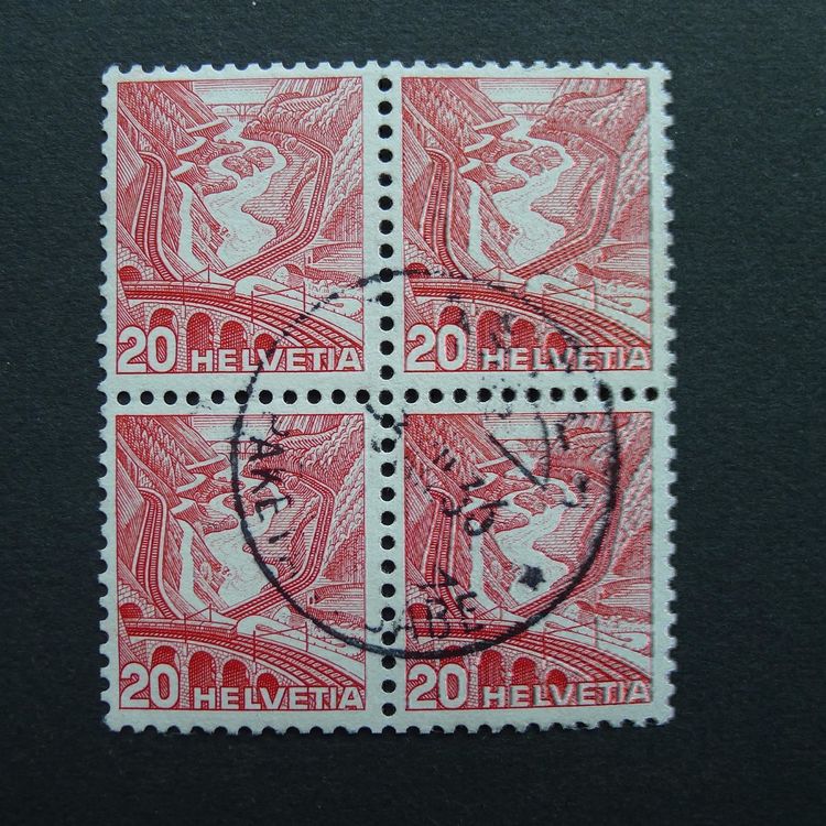 1936 Nr. 205z im 4er Block ab Fr.1.- (Gebraucht) in Dagmersellen für ...