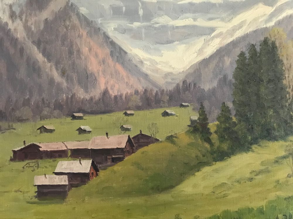 Peinture d’ Albert Duplain 1890-1978 (Gebraucht) in Penthaz für CHF 240 ...