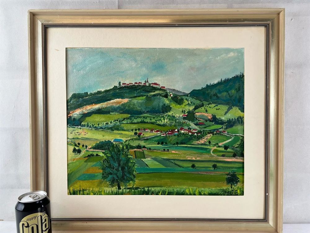Landschafts Aquarell | Kaufen auf Ricardo