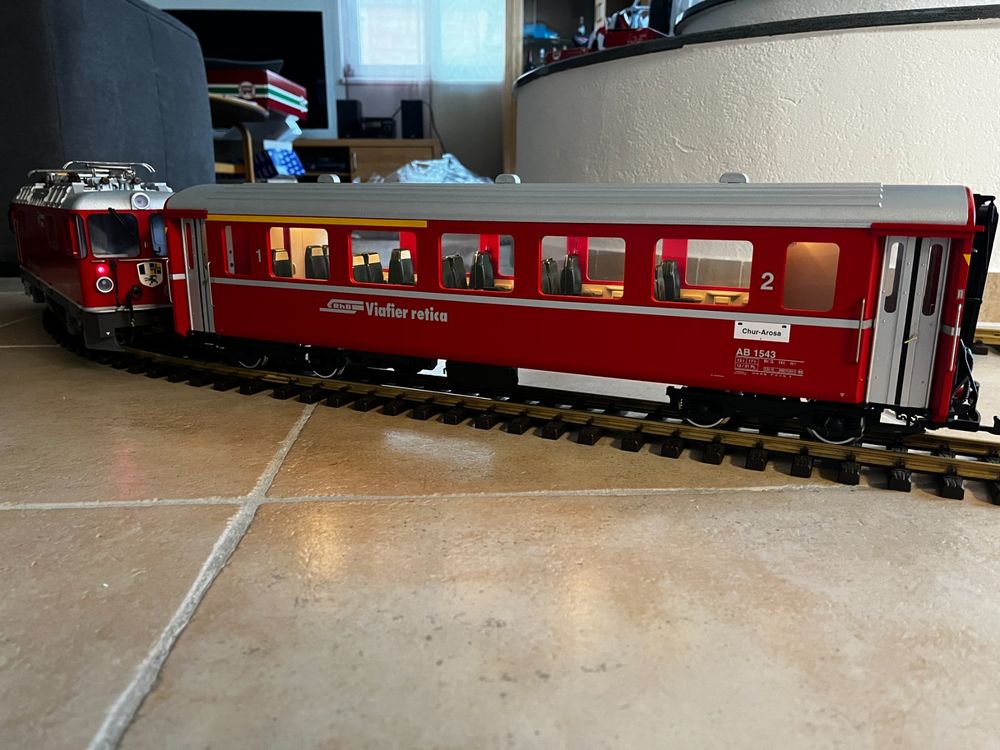LGB 29432 RhB Set Chur-Arosa, Ge 4/4 II mit Sound (Gebraucht) in ...