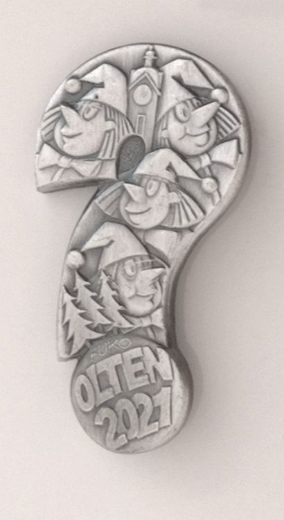 Fasnachtsplakette Olten FUKO 2021 faire Versandkosten | Kaufen auf Ricardo