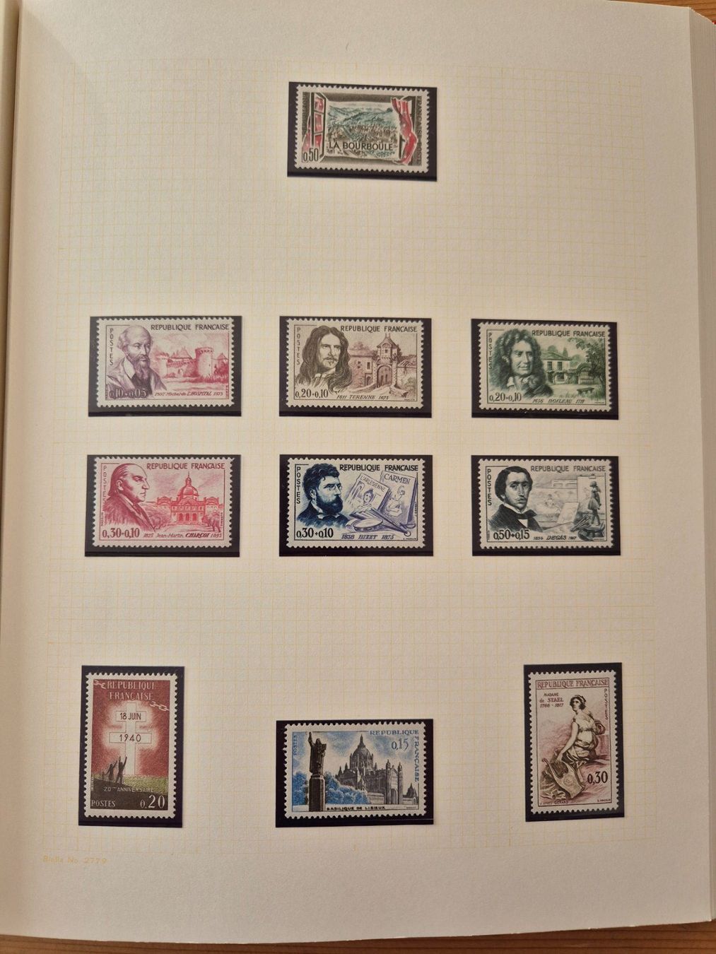 Frankreich Briefmarken ** Julier Album ab 1960-69 ge.Bilder (Gebraucht ...