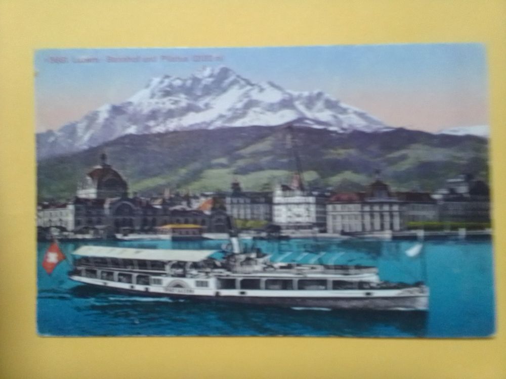 AK Color antik Schiff Stadt Luzern Bahnhof (902) | Kaufen auf Ricardo AK Color antik Schiff Stadt Luzern Bahnhof (902) | Kaufen auf Ricardo