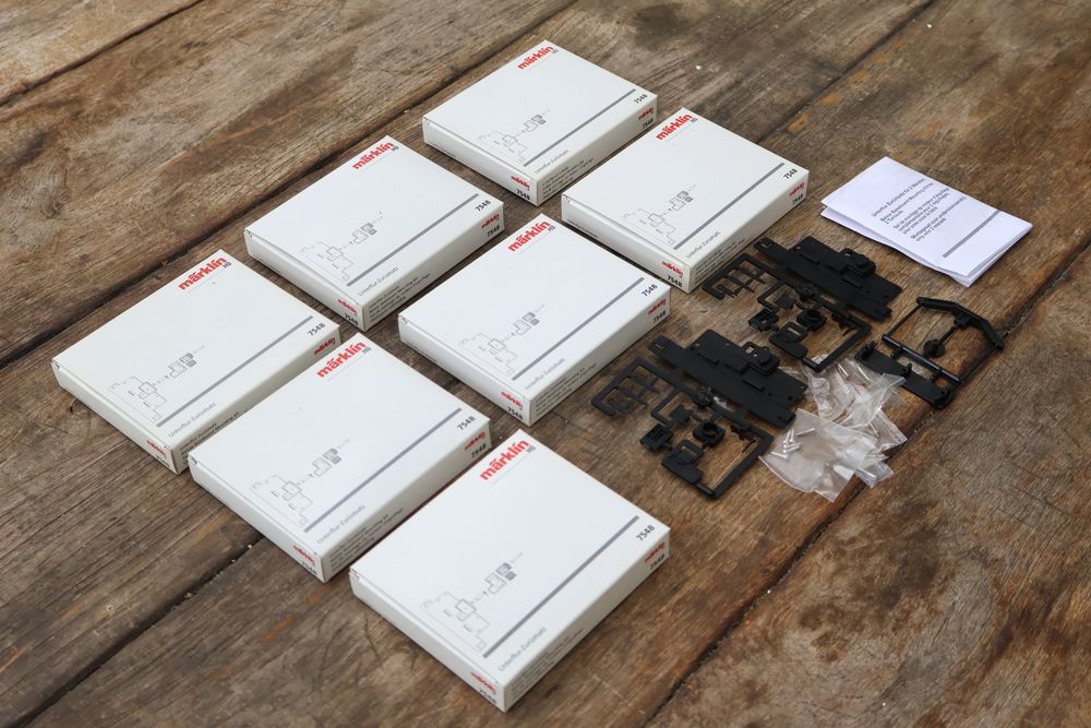 Märklin 7 x Unterflur Zurüstsatz 7548 K-Gleis - NP: 112.- (Gebraucht ...