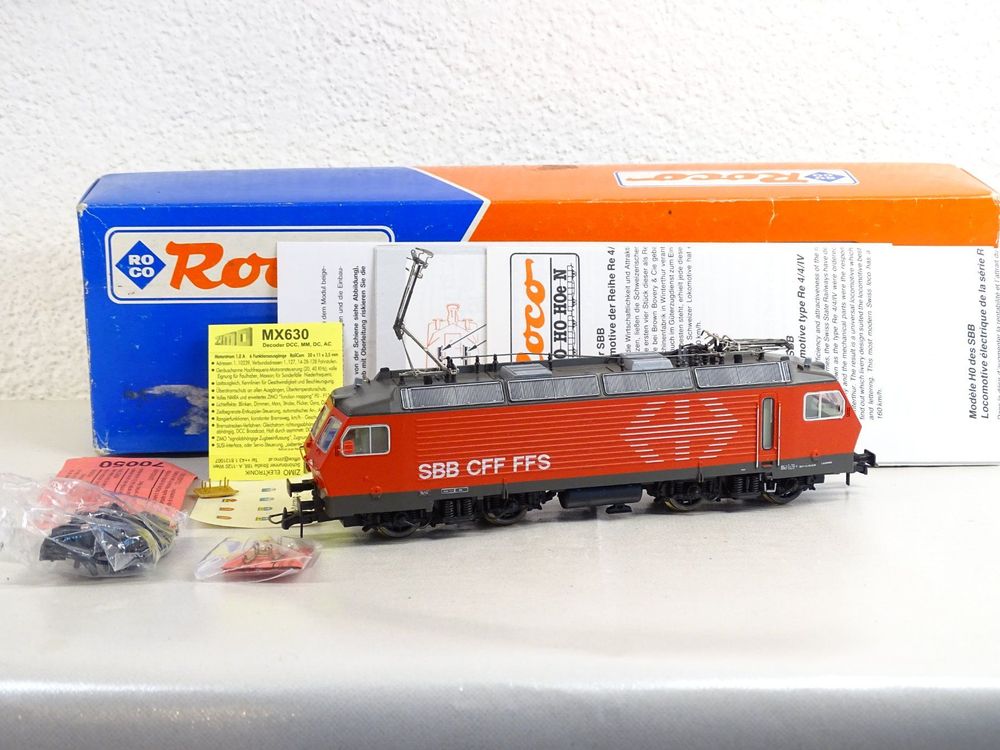 Roco 43493 Re4/4, SBB,/CFF, 10101 Digital, H0,GS/DC,OVP | Kaufen auf ...