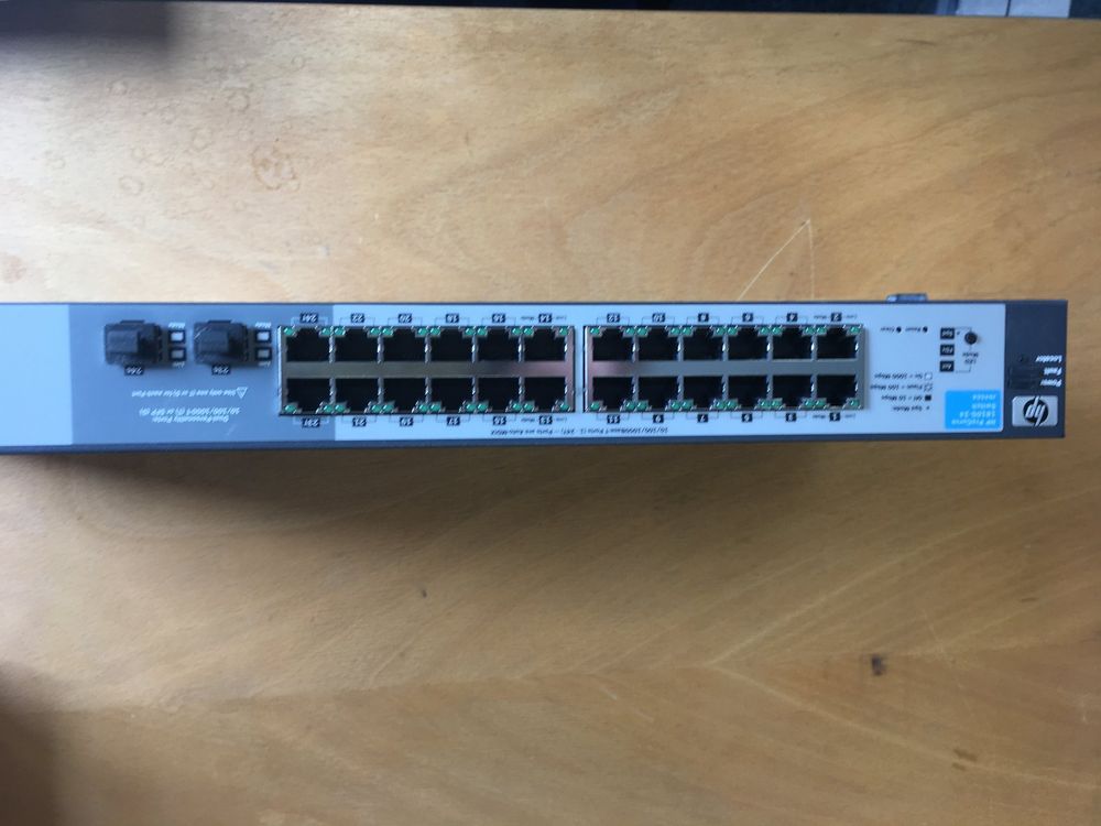 HP ProCurve 1810G-24 Switch J9450A (Gebraucht) in Aarau für CHF 5 – mit ...
