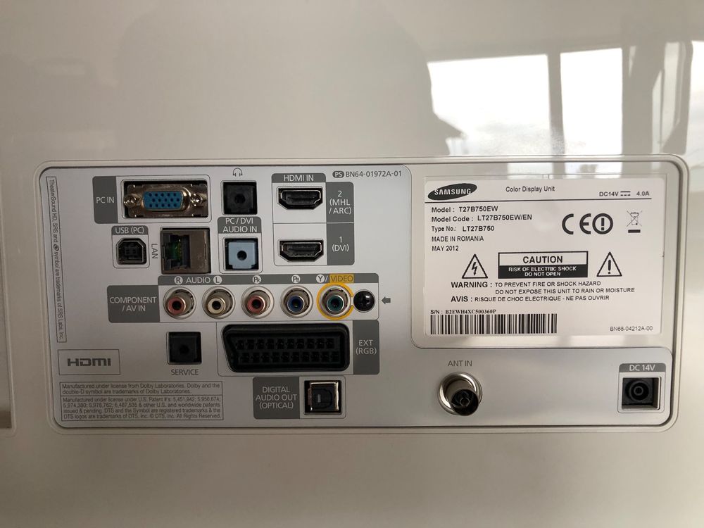 27 Zoll Full HD TV - PC Monitor Samsung T27B750EW - ab 1 CHF | Kaufen ...