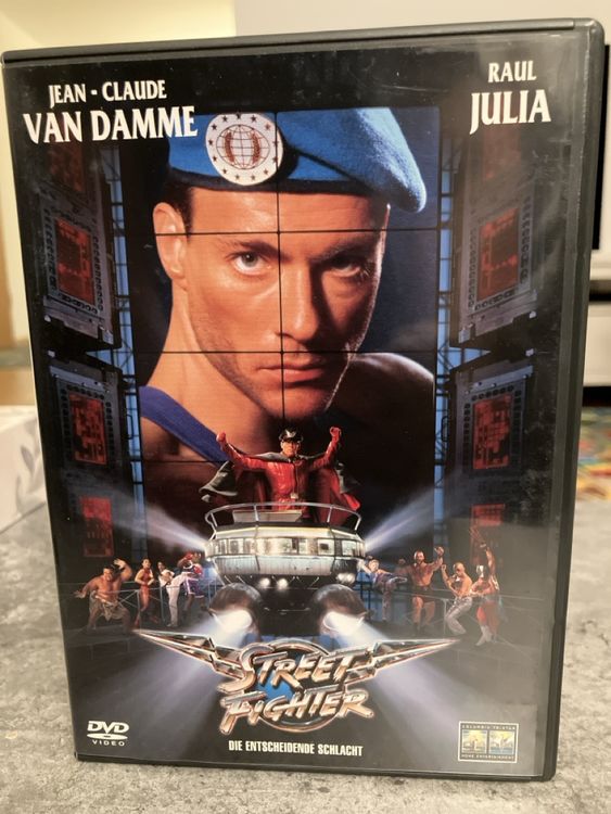 STREET FIGHTER JEAN-CLAUDE VAN DAMME / RAUL JULIA 1995 (Neu (gemäss ...