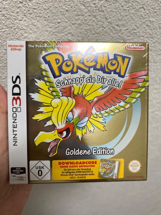 Pokémon Goldene Edition - Sealed (OVP) - Nintendo 3DS | Kaufen auf Ricardo