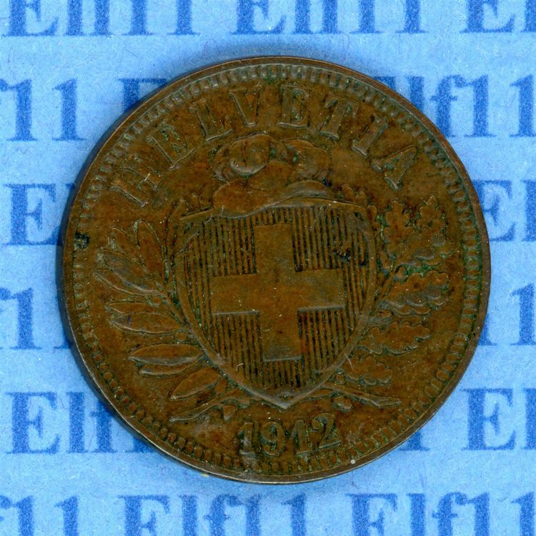 CHF___0.02 1912 ss-vz 2 Rappen (Gebraucht) in Widnau für CHF 18 – mit Lieferung auf Ricardo kaufen