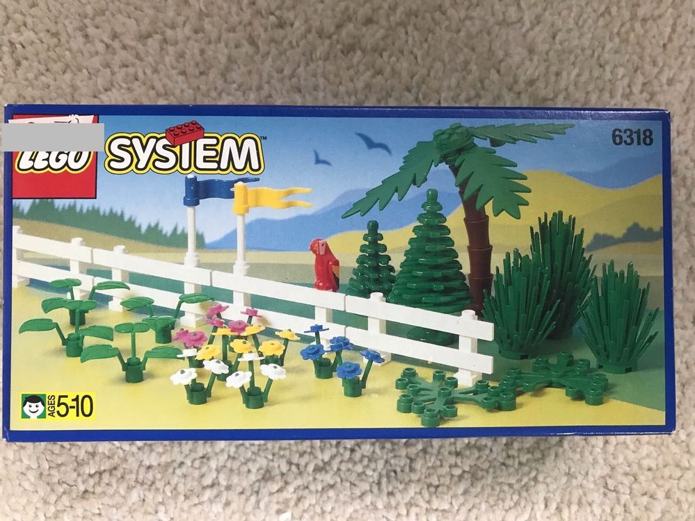 LEGO System 6318: Bäume, Blumen und Zäune / NEU (Neu und ...