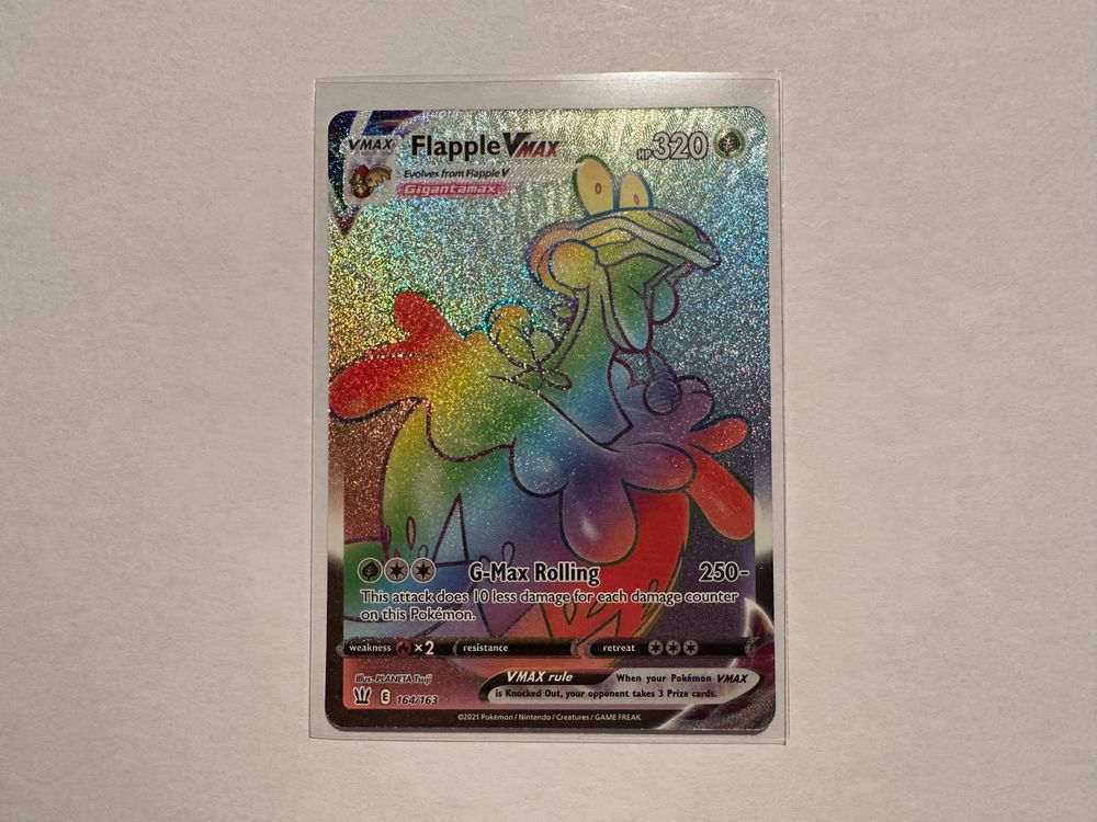 Flapple Vmax Secret Battle Styles EN (Neu (gemäss Beschreibung)) in ...