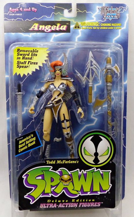 SEXY ANGELA SPAWN ULTRA ACTION DELUXE EDITION MCFARLANE 1995 (Neu und originalverpackt) in ...