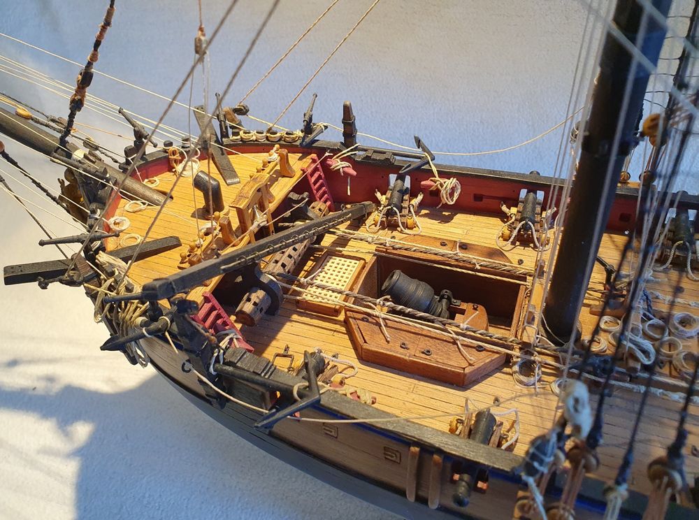 Schiffsmodell "Bomb Vessel HMS Granado 1742", AMATI 1:64 | Kaufen auf ...