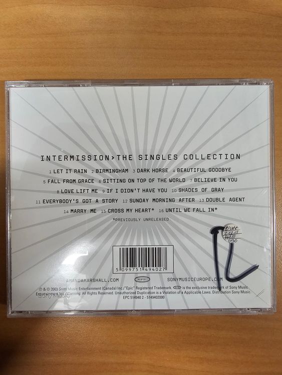 CD - Amanda Marshall – Intermission > The Singles Collection (Gebraucht) in Biberist für CHF 12 ...
